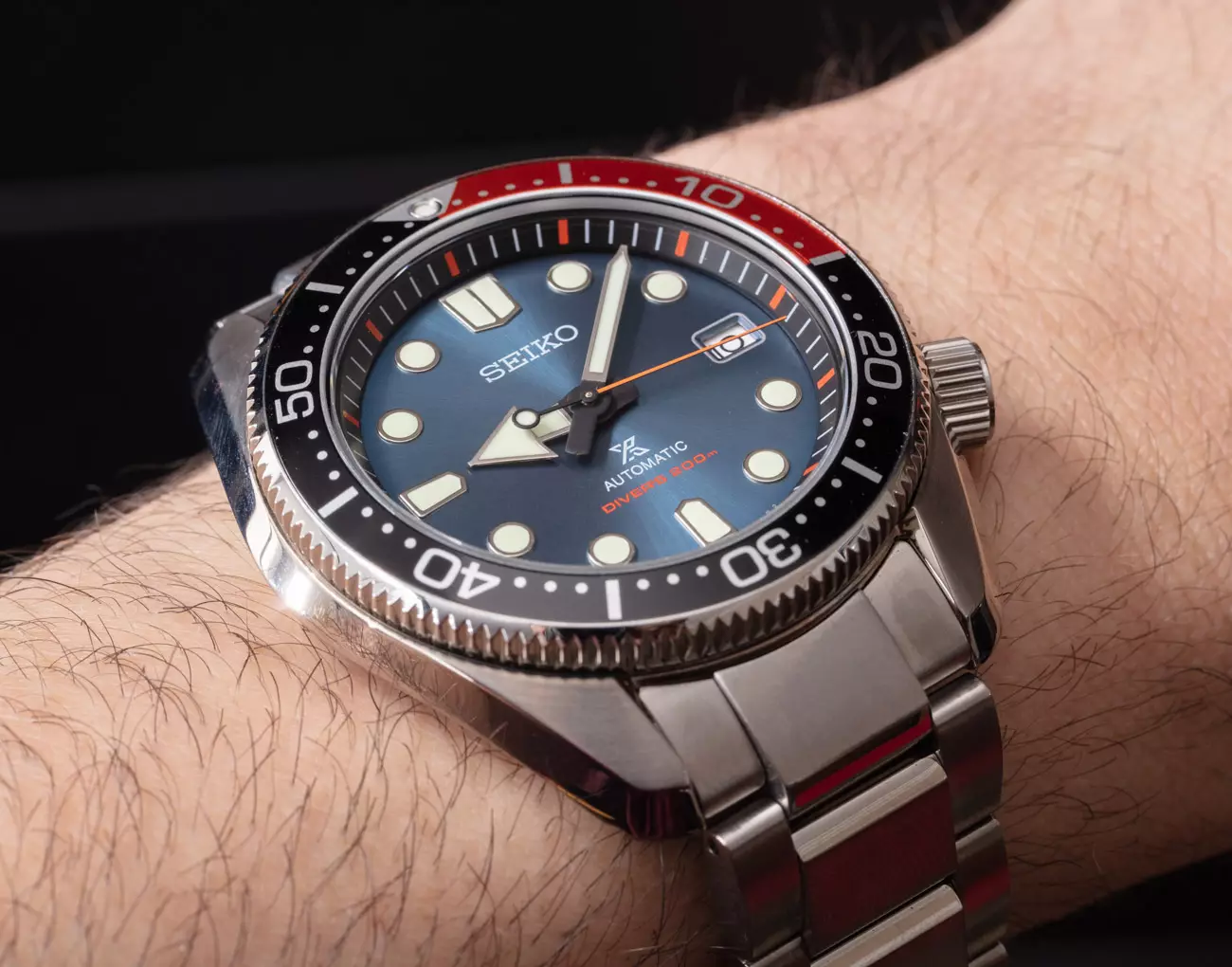 Eskuak: Seiko Prospex SPB097 Twilight Blue '1968 Diver Reimagined' eta SPB105 Erlojuak 7801_3