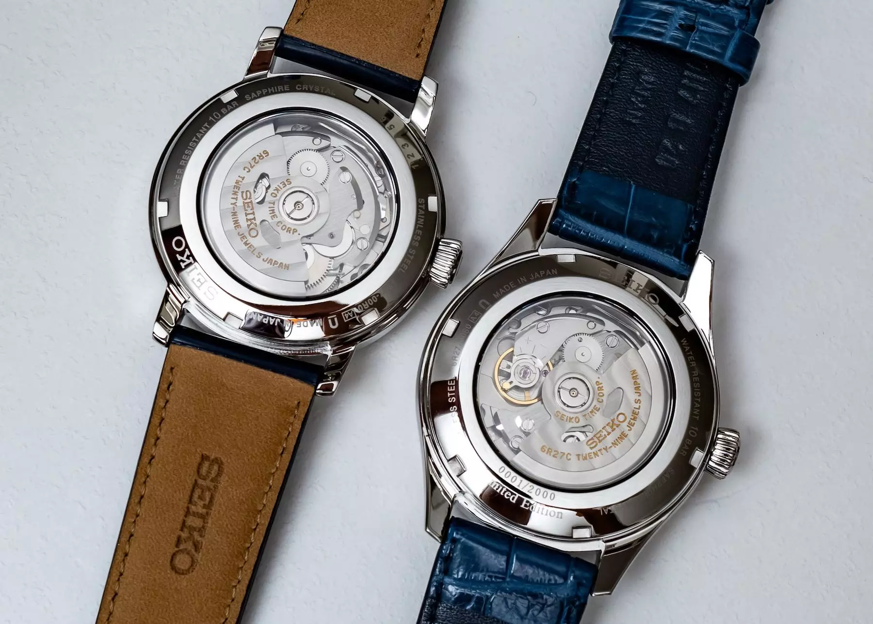 Debut práctico: reloxos Seiko Presage de esfera de esmalte e porcelana para 2020 7866_12