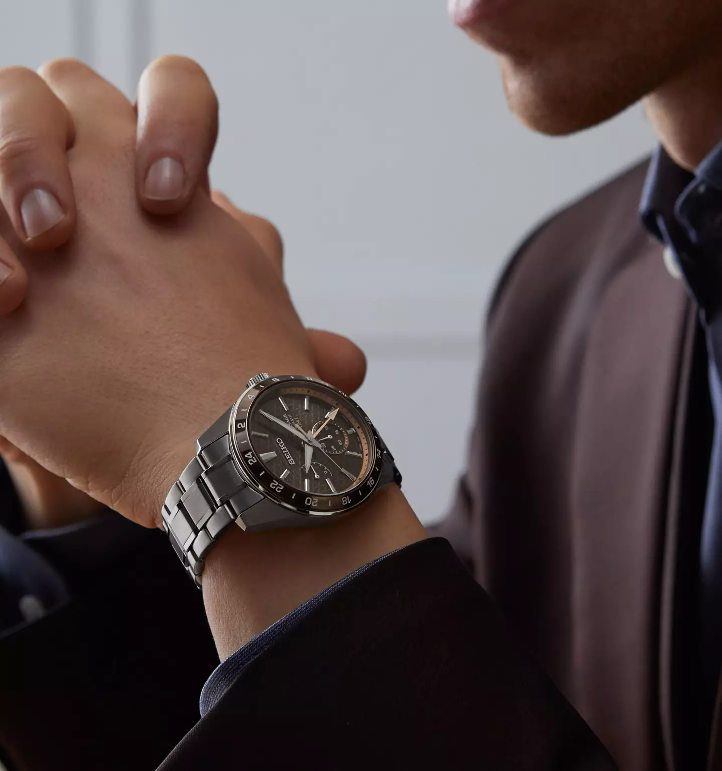 Seiko Presage Sharp-Edged GMT Watches 7879_2