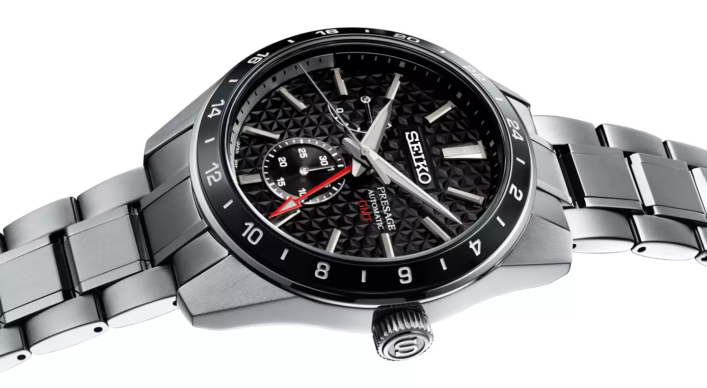 Seiko Presage Sharp-Edged GMT Watches 7879_3