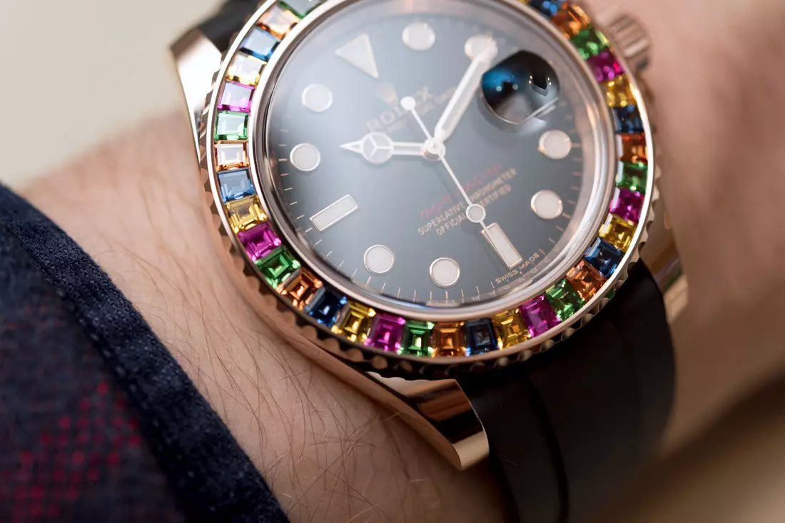 Rolex Yacht-Master 40 116695SATS horloge met edelstenen bezel Hands-On 7928_10