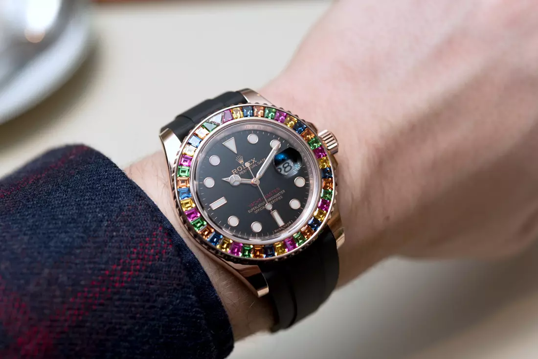 Rolex Yacht-Master 40 116695SATS horloge met edelstenen bezel Hands-On 7928_9