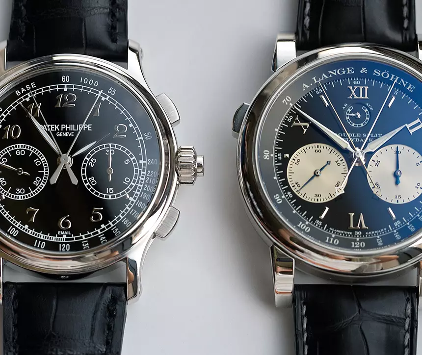 A. Lange Sohne Double Split vs Patek Philippe 5370P