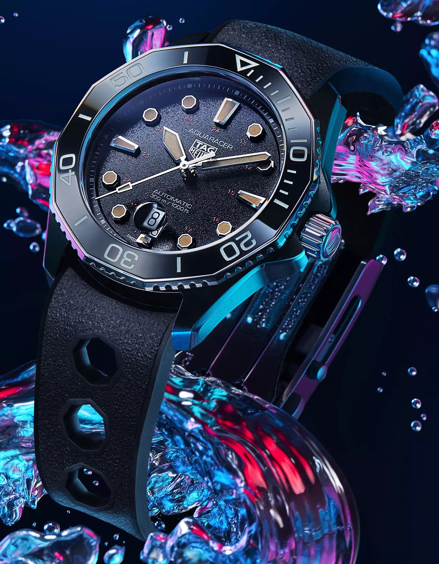 تعلن TAG Heuer عن سلسلة ساعات Aquaracer Professional 300 7974_4