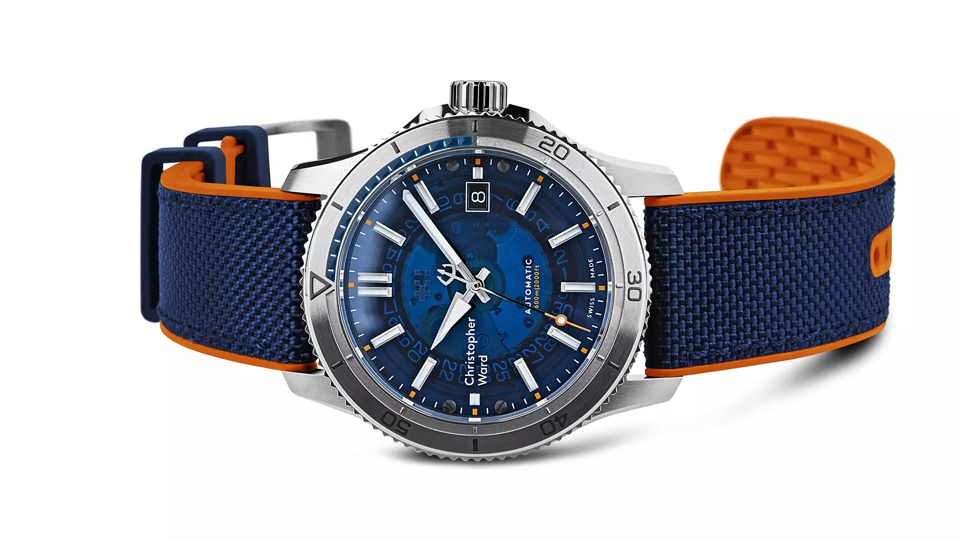 Christopher Ward 推出新款 C60 藍寶石潛水錶 7984_1