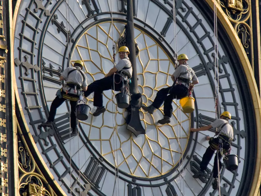 Londonski 'Big Ben' v popravilu