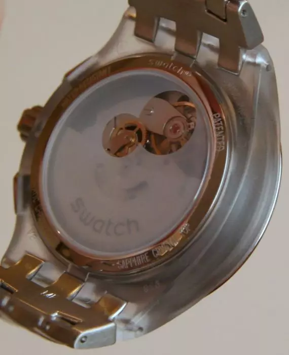 Swatch Automaticch Chrono Silver Class 12