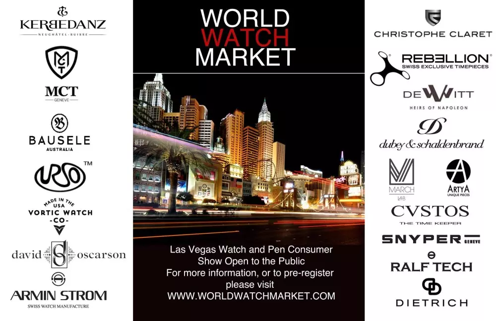 World Watch Market Watch Show en Las Vegas del 4 al 5 de junio de 2016