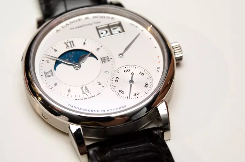 A.Lange & Sohne SIHH шинэлэг зүйл Grand Lange 1 сарны үе шат