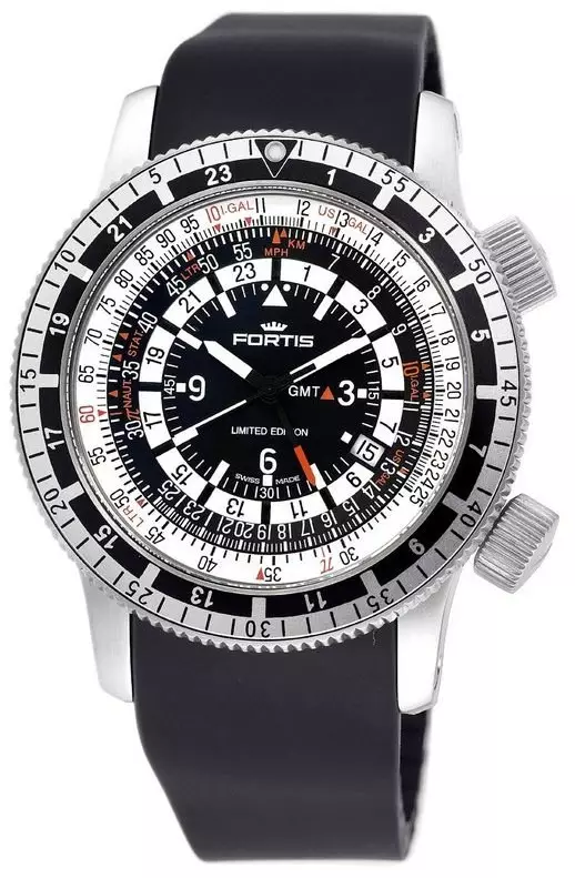 Fortis B-47 kalkulagailuaren erlojuak dial dibertigarria du 80799_3