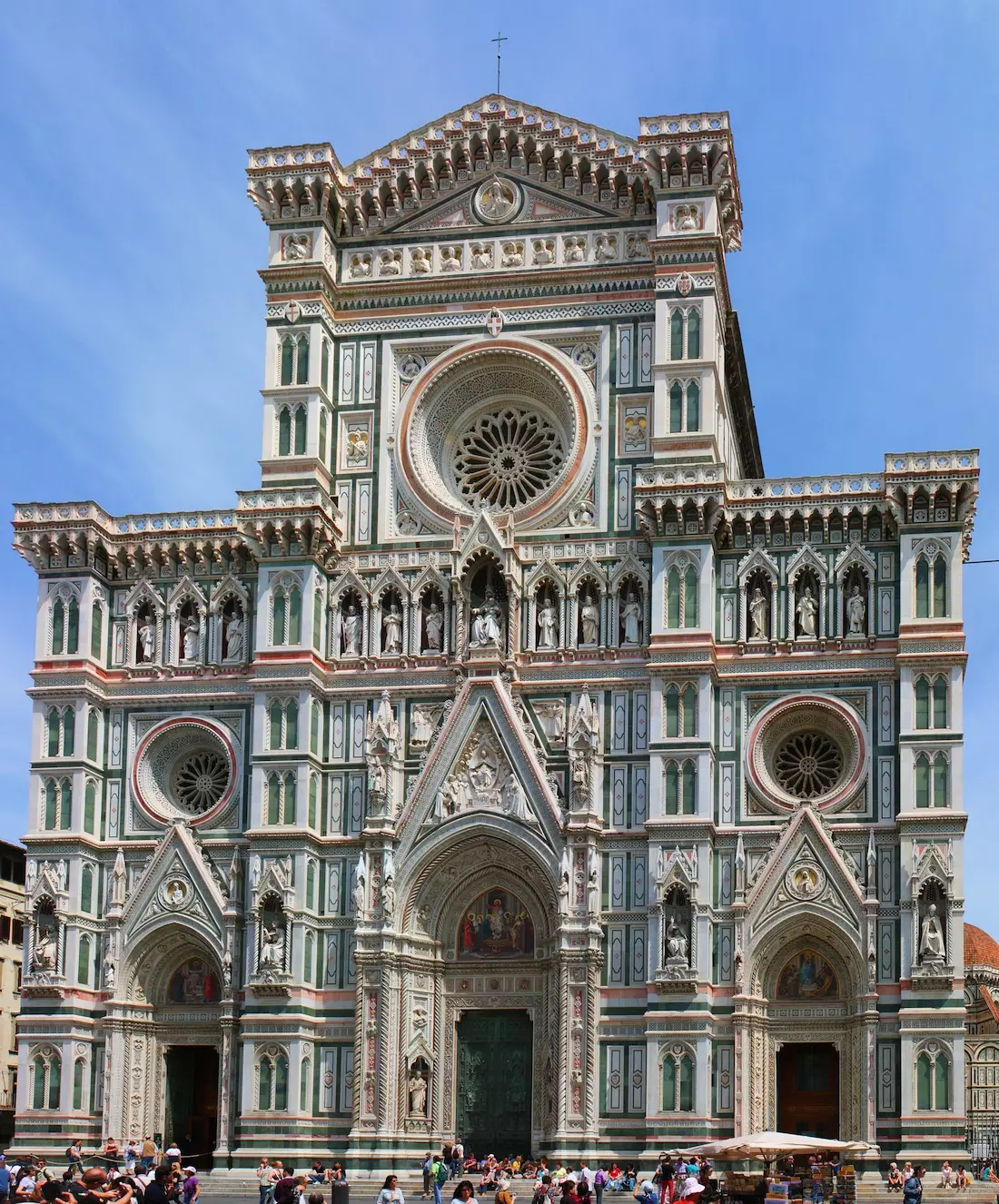 អ៊ីតាលី-Florence-Cathedral-Front-facade