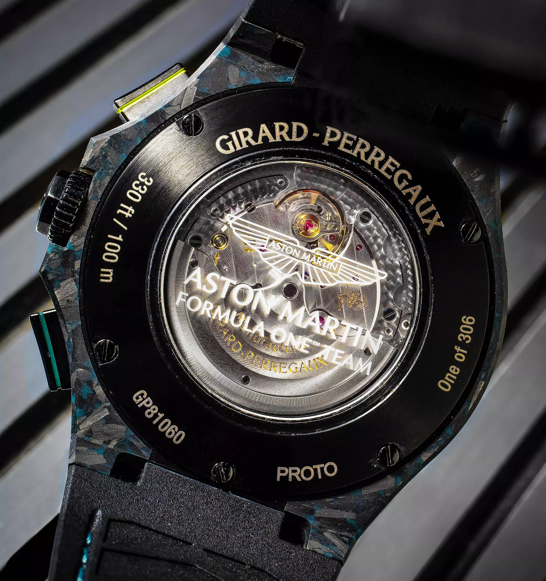 ግምገማ ይመልከቱ፡ Girard-Perregaux Laureato Absolute Chronograph Aston Martin F1 እትም። 81_6