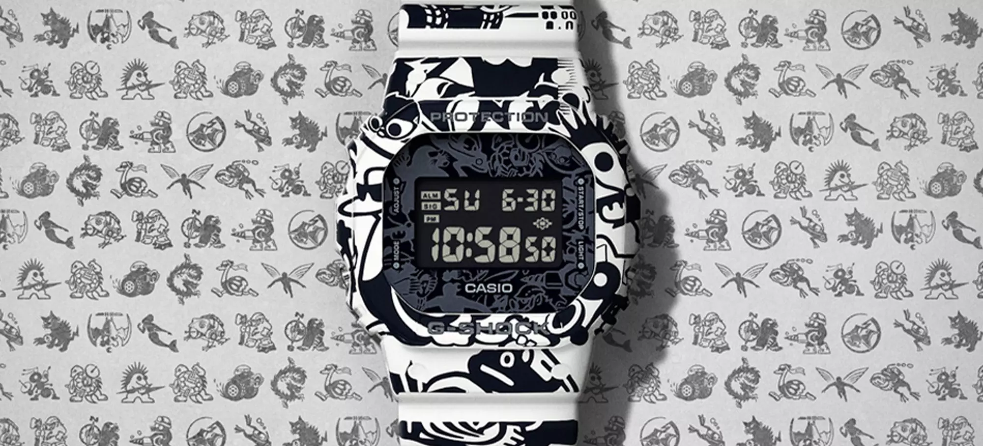 Casio G-Shock debutearret it DW5600GU-7 'G-Shock Universe' horloazje