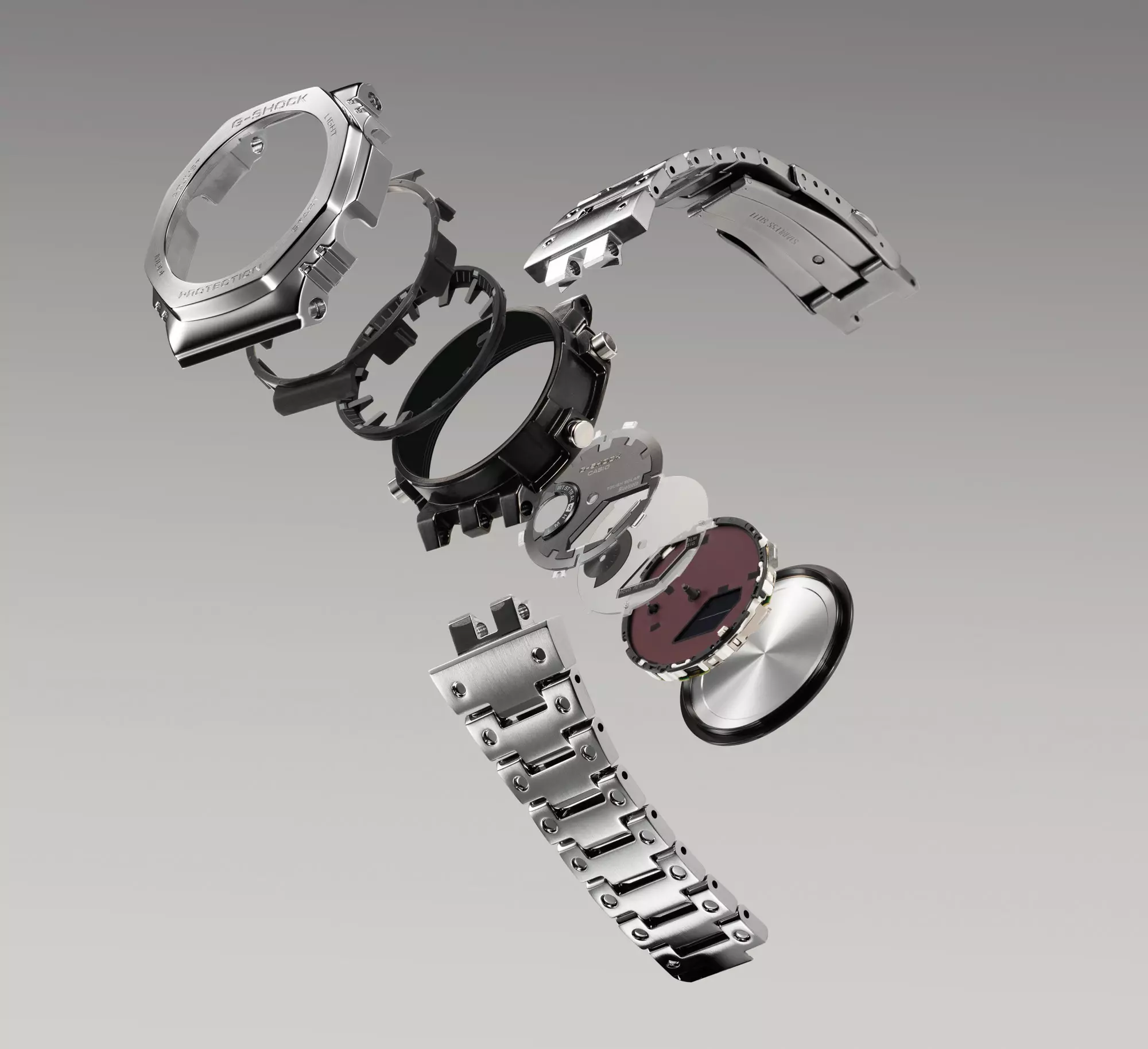 Casio G-Shock ngumumake jam tangan GMB2100 Full-Metal 832_4