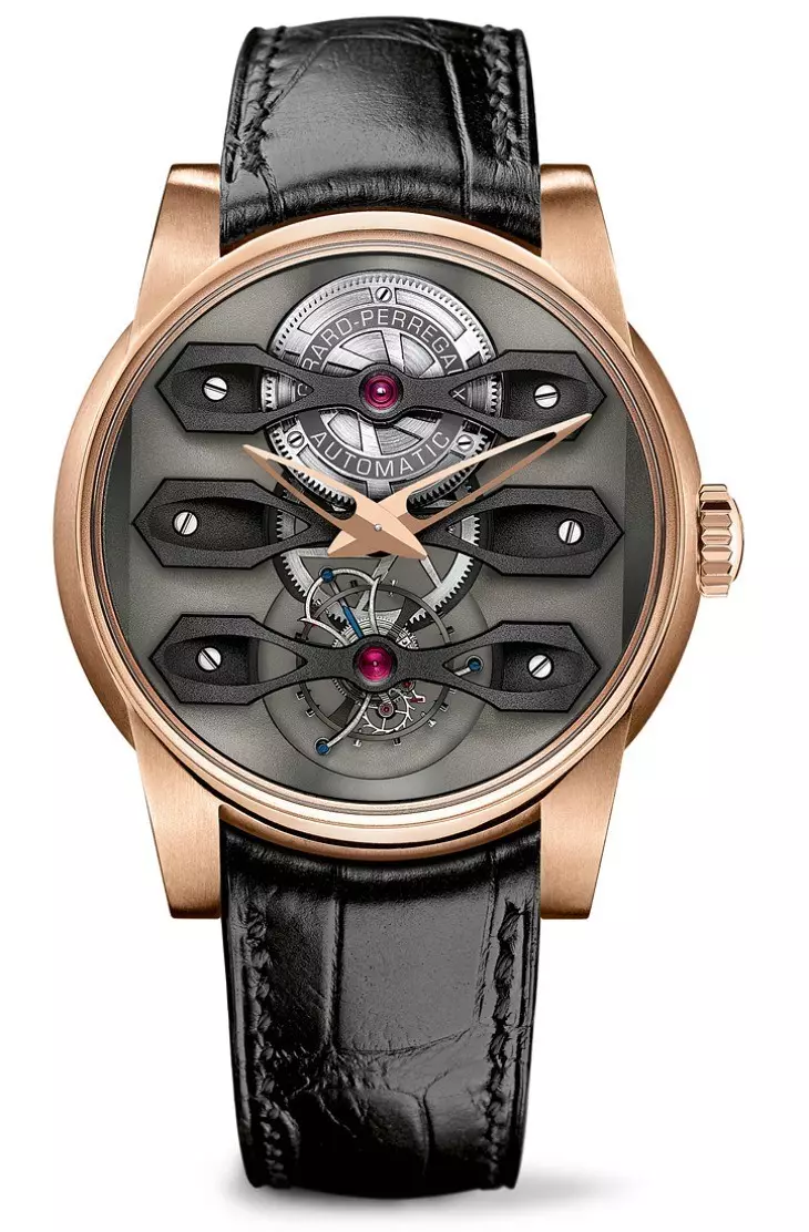 Reloj automático Girard-Perregaux Three Bridge Neo Tourbillon para 2014