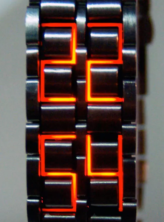 Impresionante reloxo de concepto LED integrado con brazalete de Hiranao Tsuboi da firma de deseño 100 % 86033_3