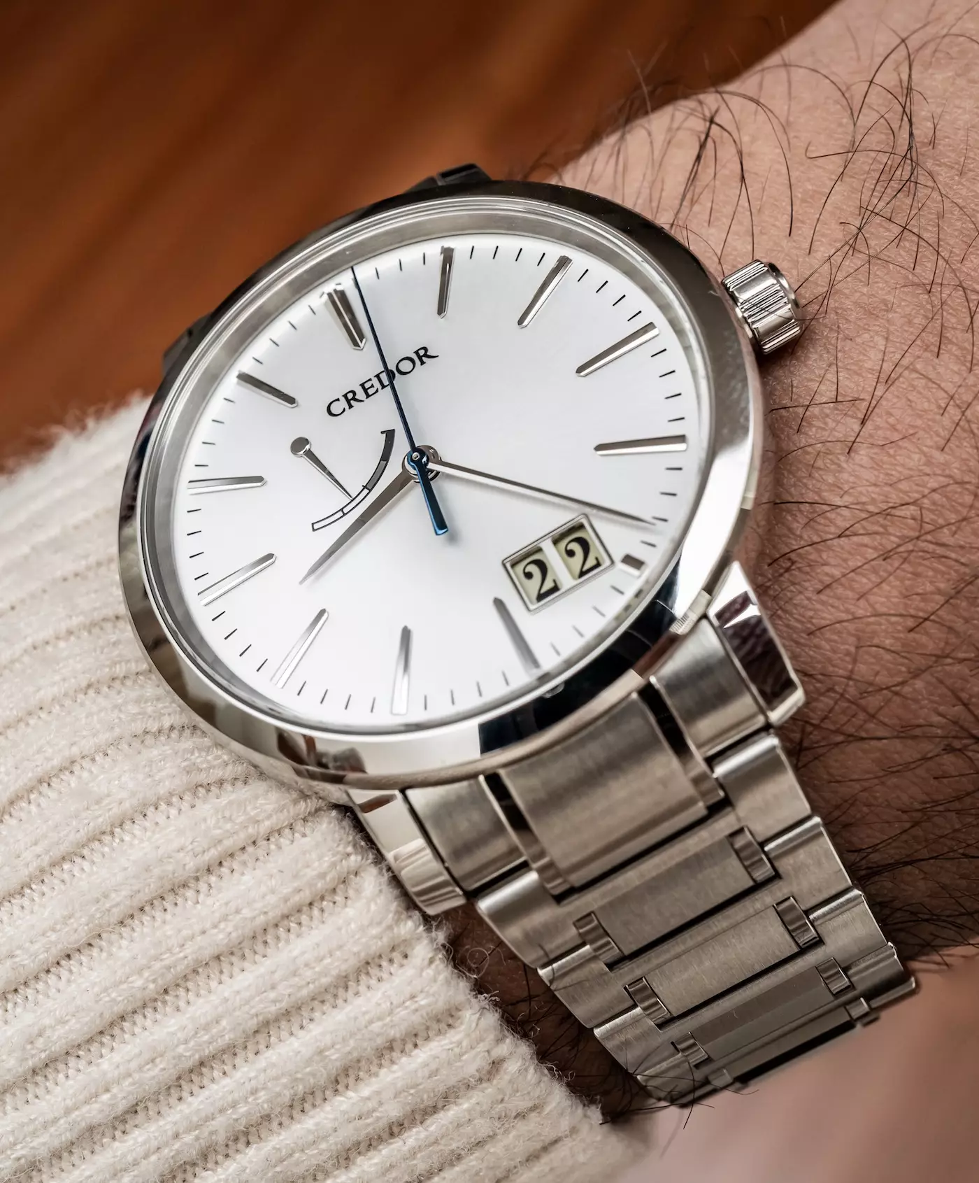 Praktyczne: Seiko Credor GCLP995 „Big Date” zegarek z napędem sprężynowym z ręcznym wiatrem 8611_14