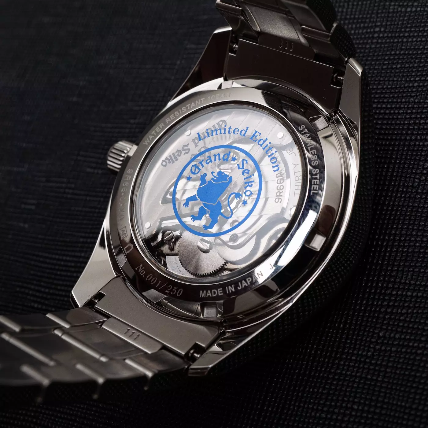 grand seiko lifeless luxury watch spring drive gmt sbge249