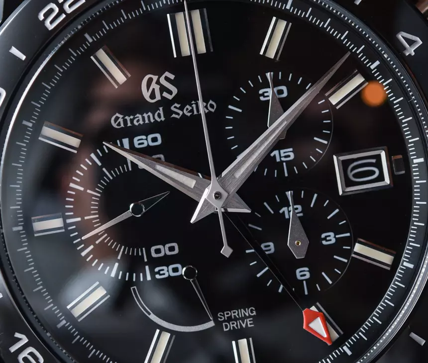 Praktické hodinky Grand Seiko Black Ceramic Spring Drive Chronograph GMT 8616_12