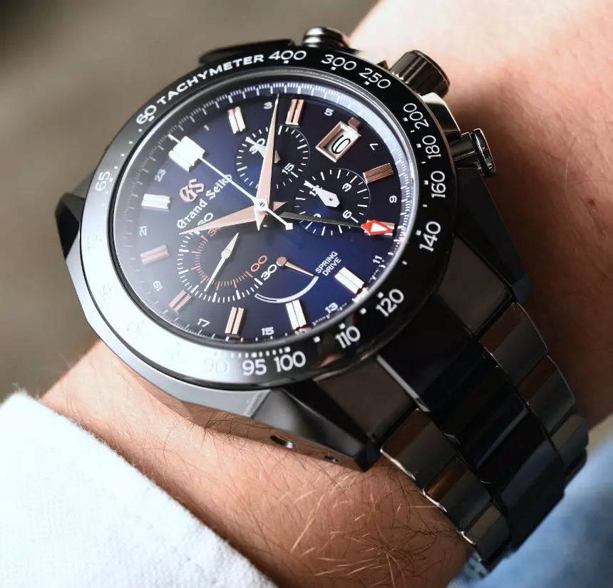 Grand Seiko Black Ceramic Spring Drive Chronograph GMT Watches Hands-On 8616_26