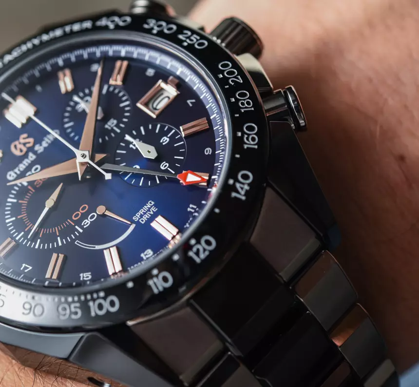 Grand Seiko Black Ceramic Spring Drive Chronograph GMT Watches Hands-On 8616_4