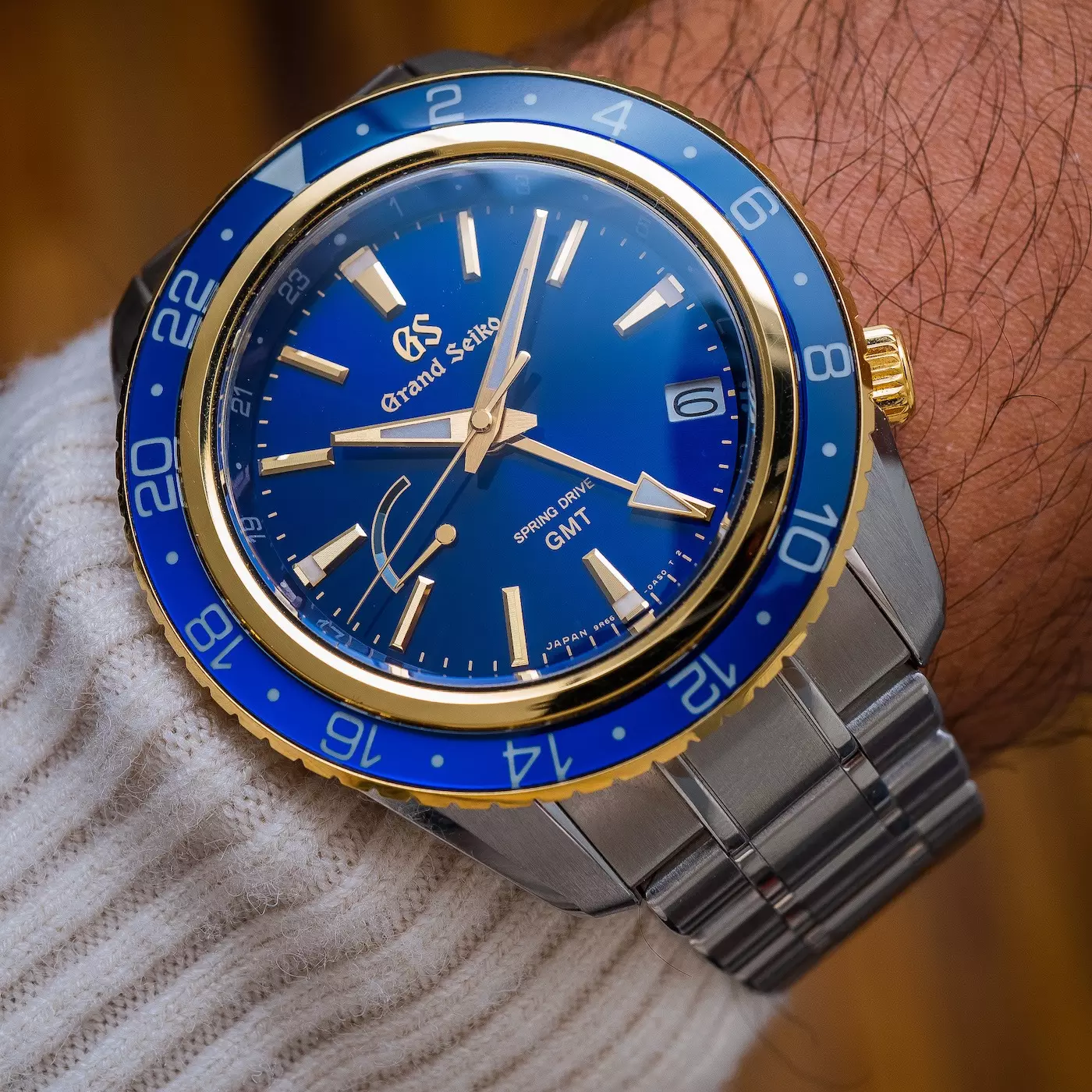 grand seiko spring drive gmt sbge248