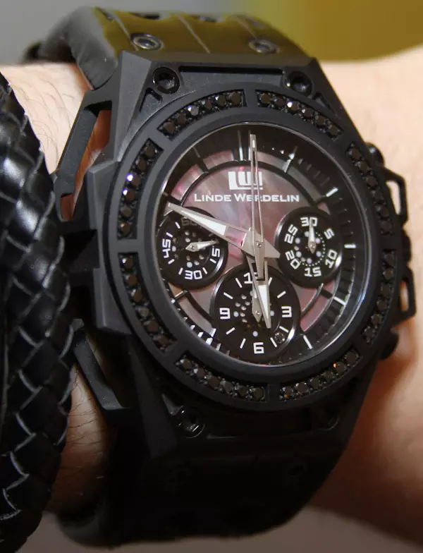 Jam Tangan Linde Werdelin SpidoSpeed Black Diamond 9068_1