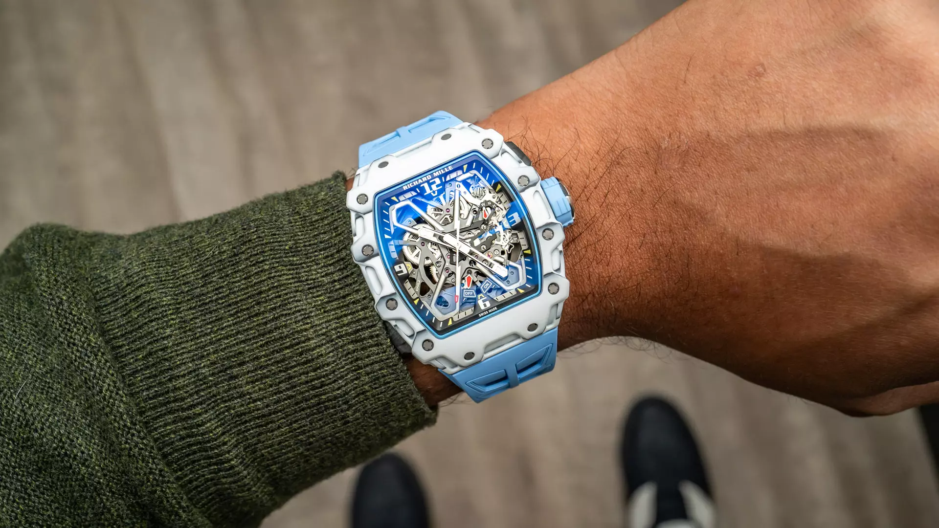 Hands-On: Richard Mille RM 35-03 Rafael Nadal Watch With New Automatic Winding System