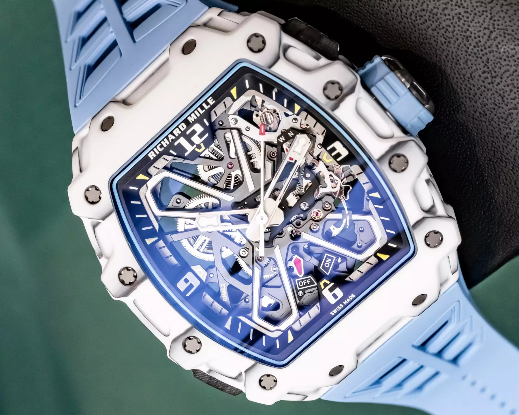 Практический обзор: часы Richard Mille RM 35-03 Rafael Nadal с новой системой автоматического завода 91_2