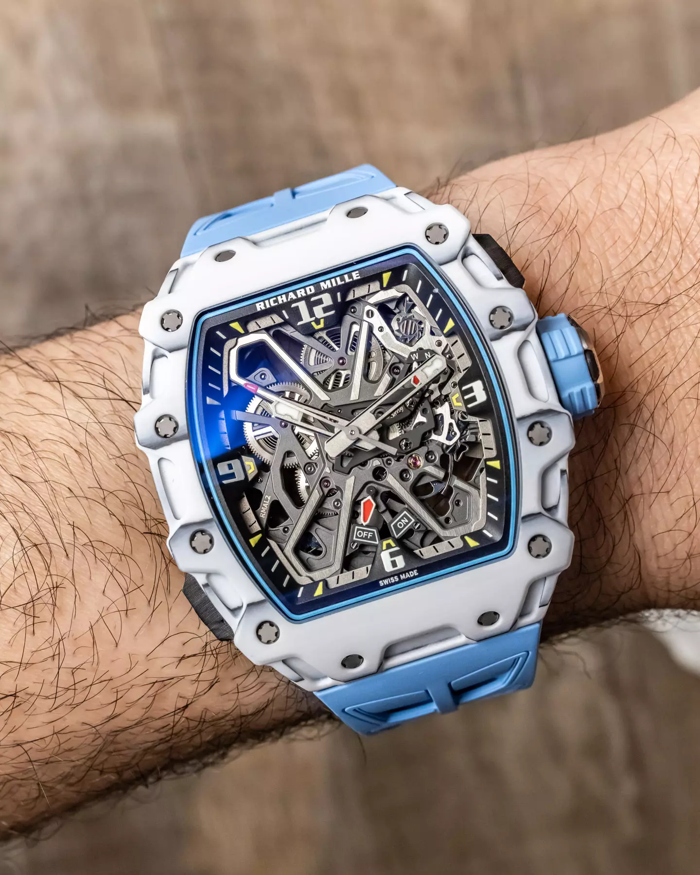 Практический обзор: часы Richard Mille RM 35-03 Rafael Nadal с новой системой автоматического завода 91_8