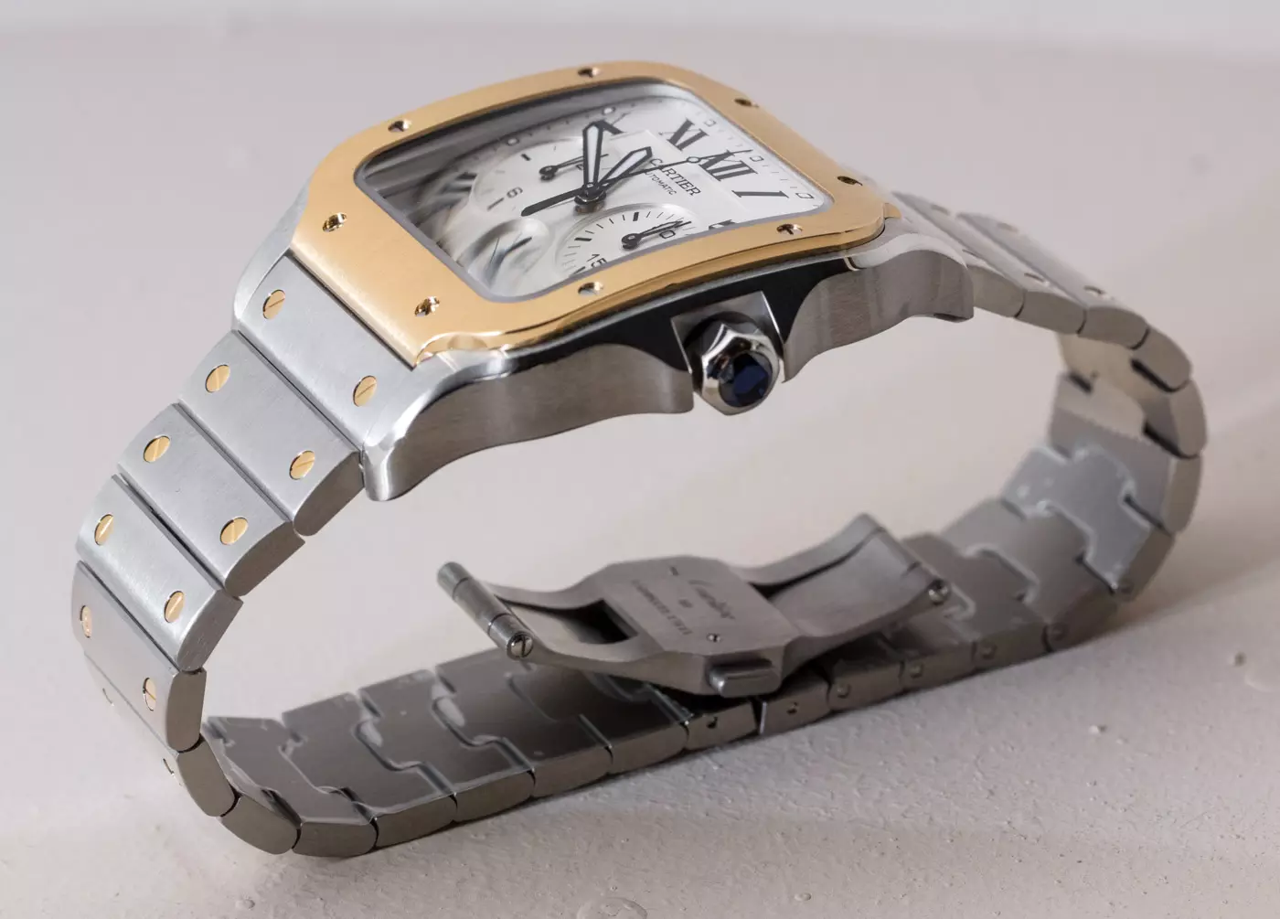 Cartier Santos Chronograph úr Nýtt fyrir 2019 Hand-On 9225_7