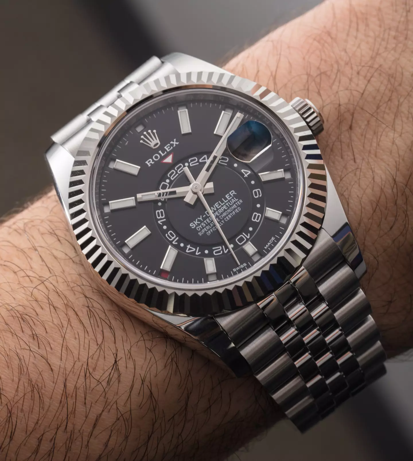 Praktické: hodinky Rolex Sky-Dweller na jubilejním náramku 93_3
