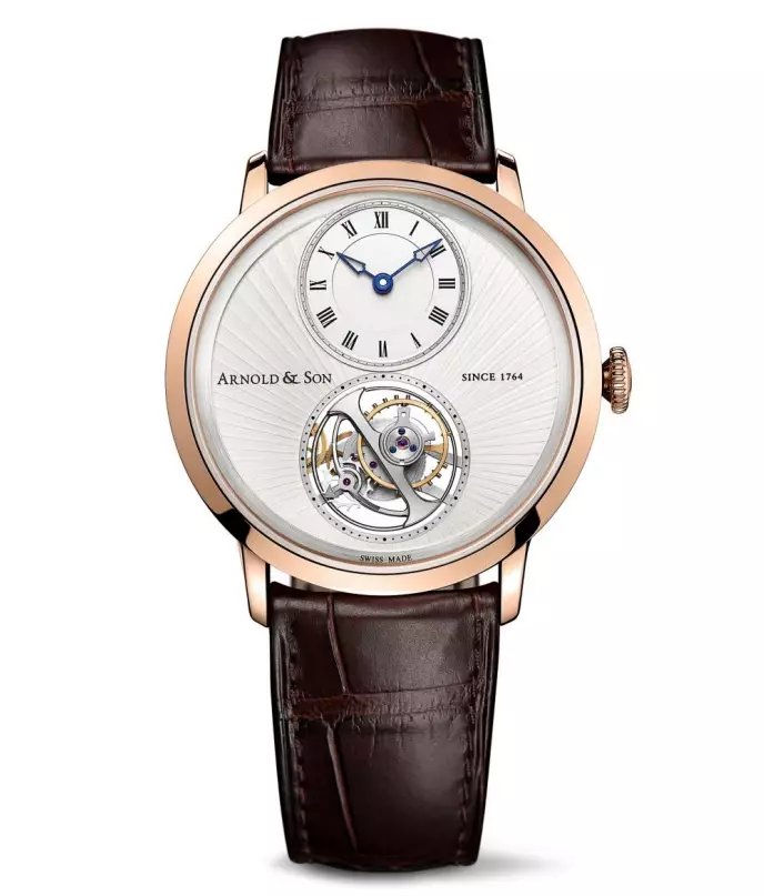 Arnold & Son သည် ကမ္ဘာ့အပါးလွှာဆုံး Tourbillon နာရီကို ထုတ်လုပ်သည်။ 9451_1