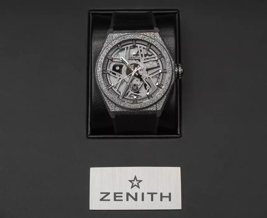 Zenith Defy Lab Watch com movimento de 15 Hz é 