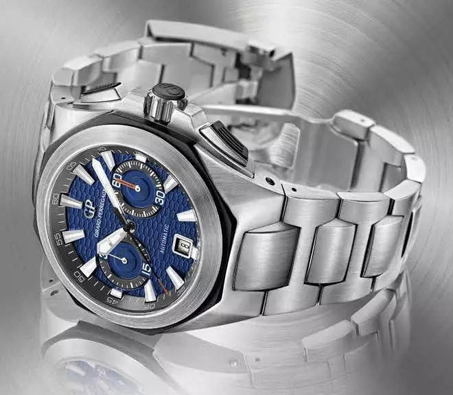 Браслет Girard-Perregaux-Chrono-Hawk-blue