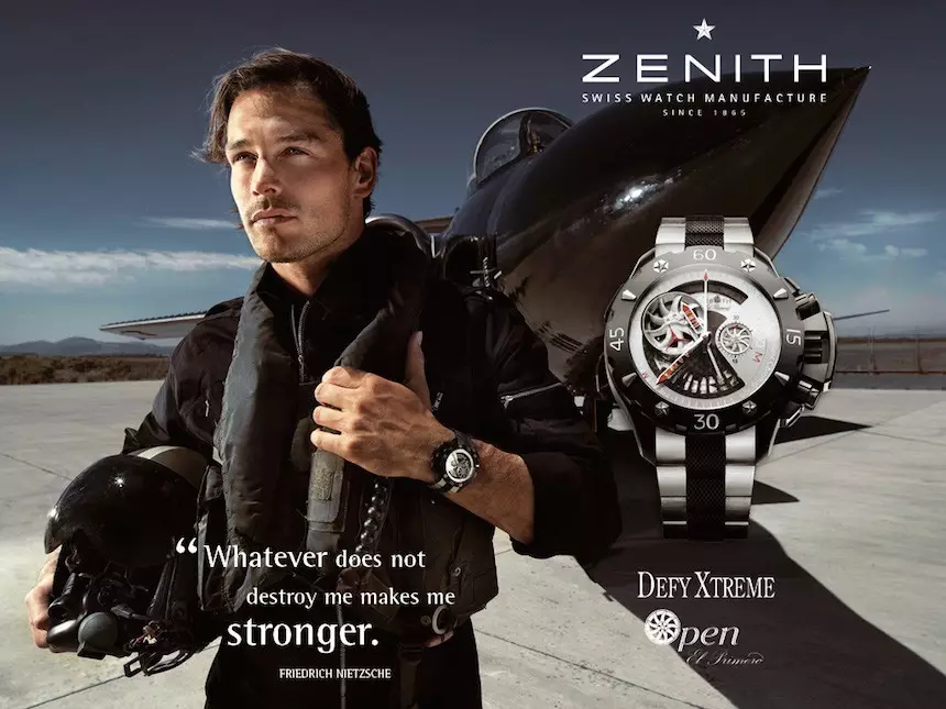 Tangazo-la-Zenith-Defy-Xtreme-Watch-ad