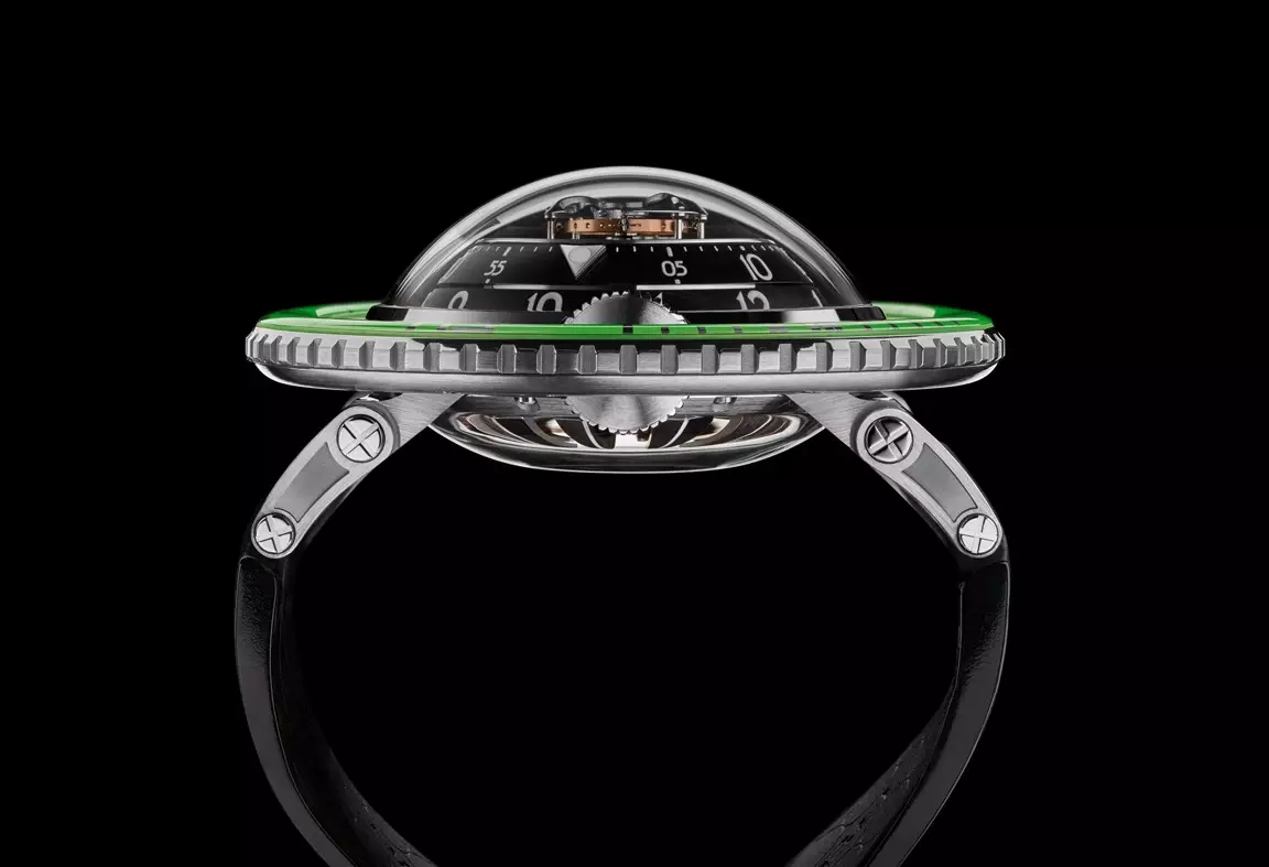 MB&F HM7 Aquapod Titanium Green Watch 9625_2