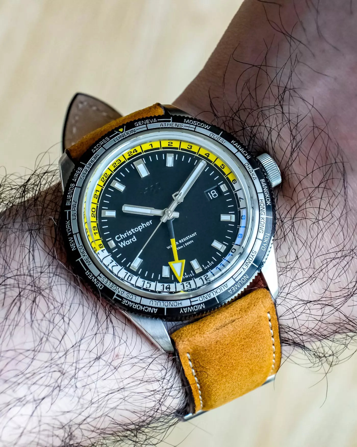 Кристофер Уорд C65 GMT Worldtimer