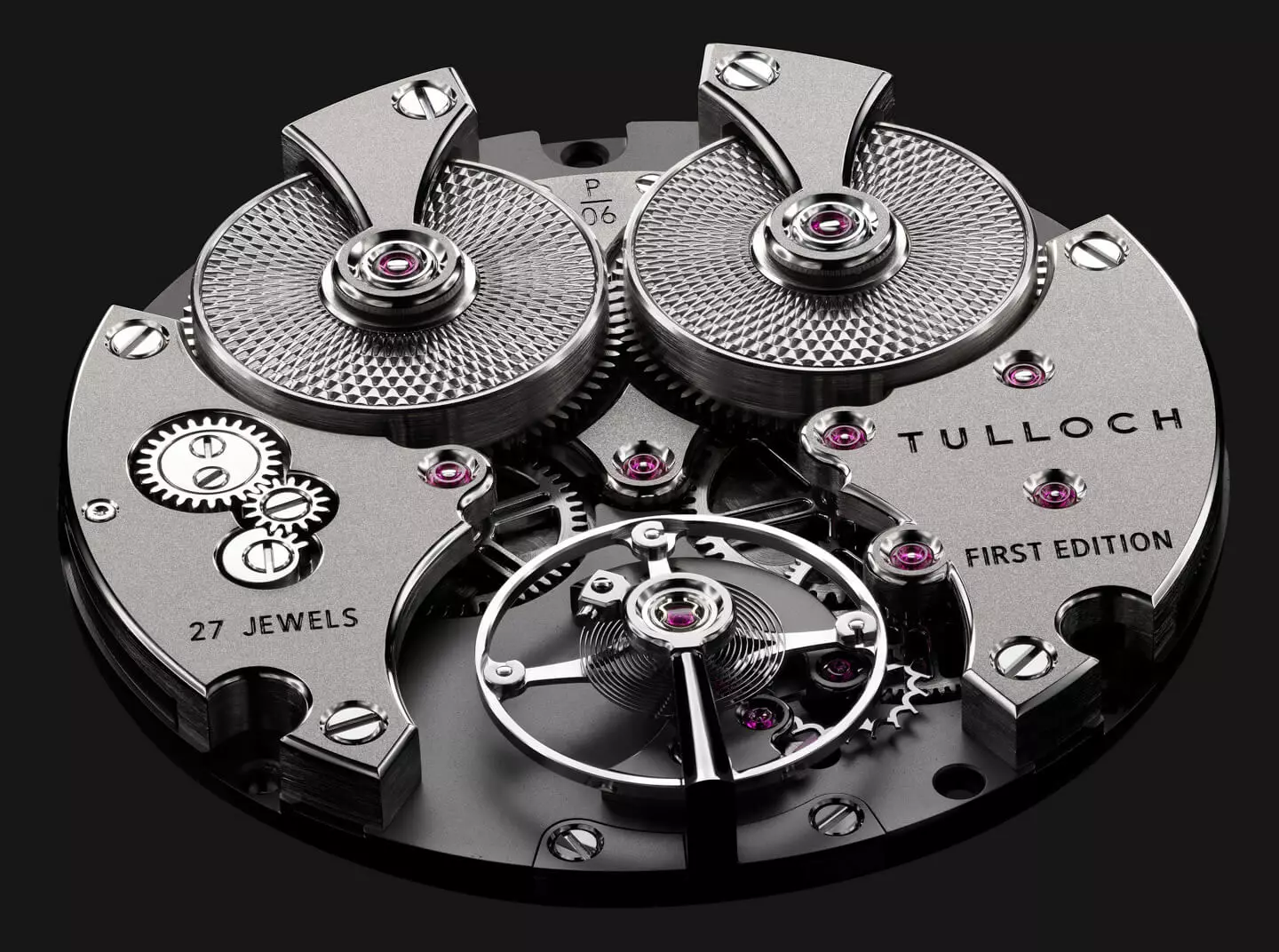 TULLOCH przedstawia całkowicie szwajcarski zegarek z regulatorem T-01