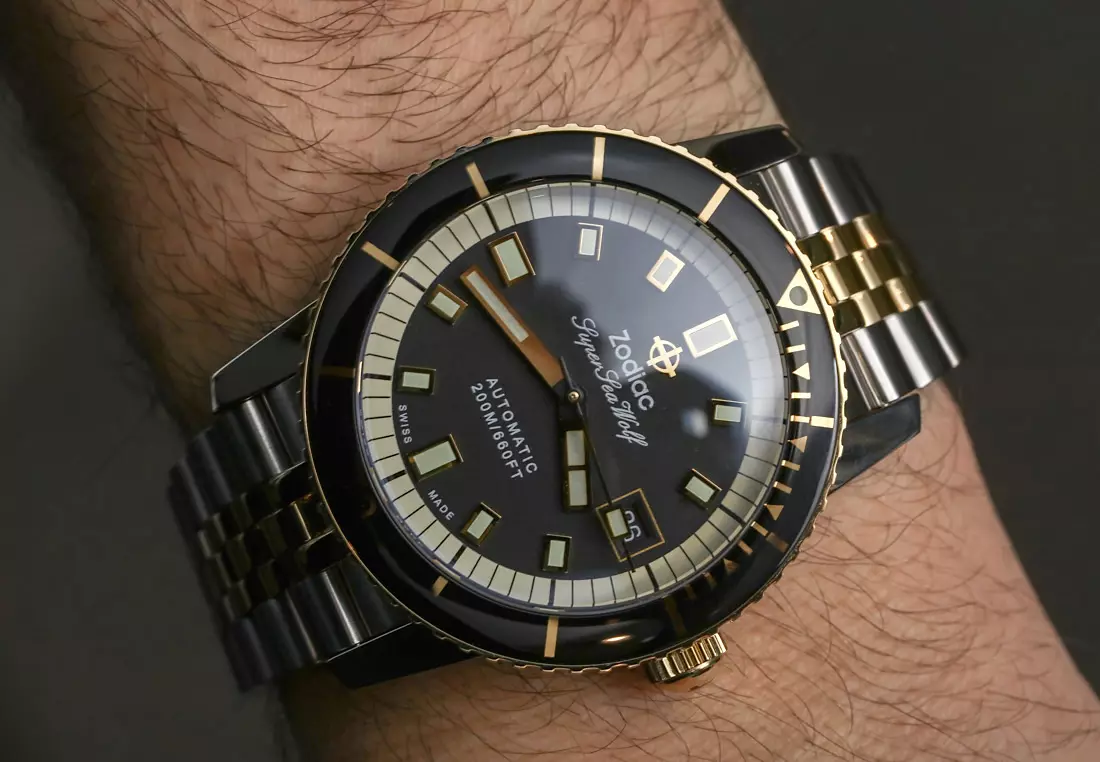 Zodiac Super Sea Wolf Kompressioun Two-Tone ZO9271 Watch Hands-On 9758_1