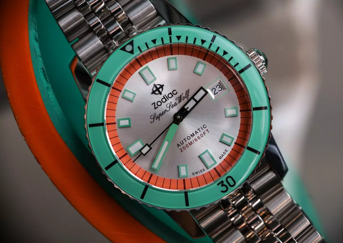 Zodiac Super Sea Wolf Compression ZO9269 'Watermelon Candy' horloge Hands-On 9772_1