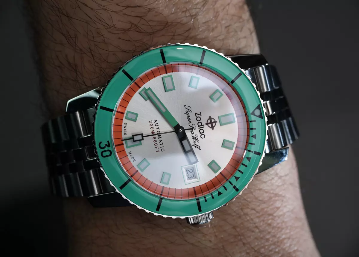 Zodiac Super Sea Wolf Compression ZO9269 'Watermelon Candy' Watch Hands-On 9772_6