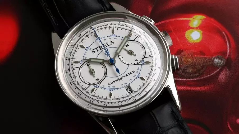 Univaque hodinky Strela Cosmoswatch s chronografom