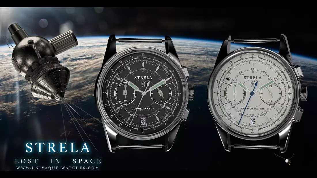 Univaque Strela Cosmoswatch Chronograph Watch 98420_3