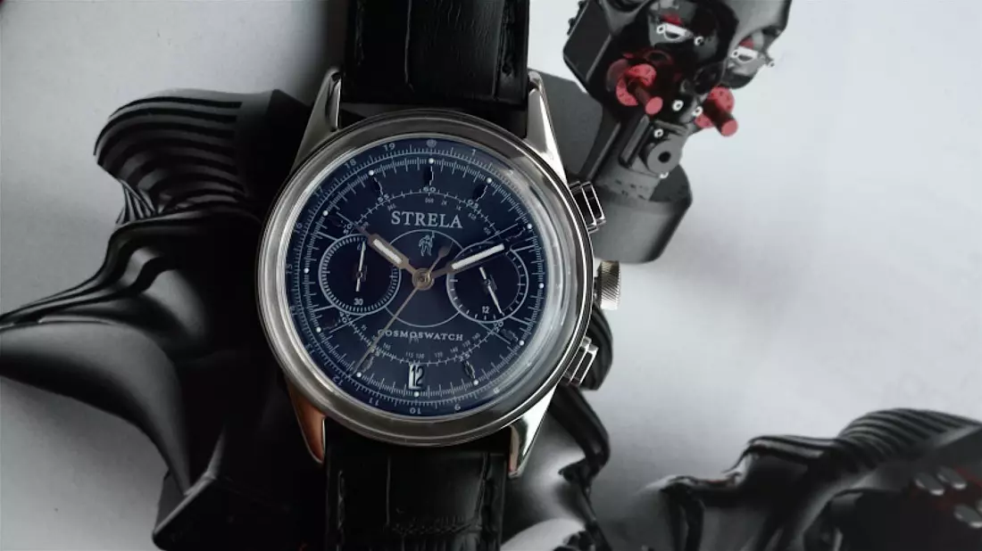Univaque hodinky Strela Cosmoswatch s chronografem 98420_6