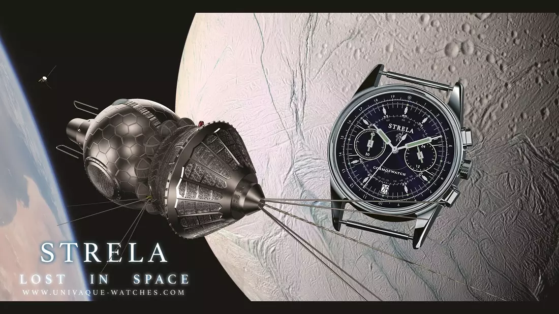 Univaque Strela Cosmoswatch Chronograph Watch 98420_8