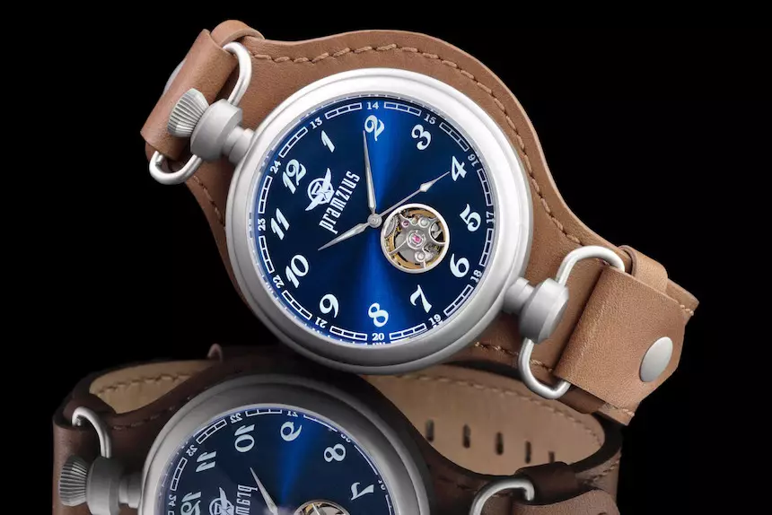 Pocket Watch Inspired Pramzius Trans-Siberian Railroad Watch