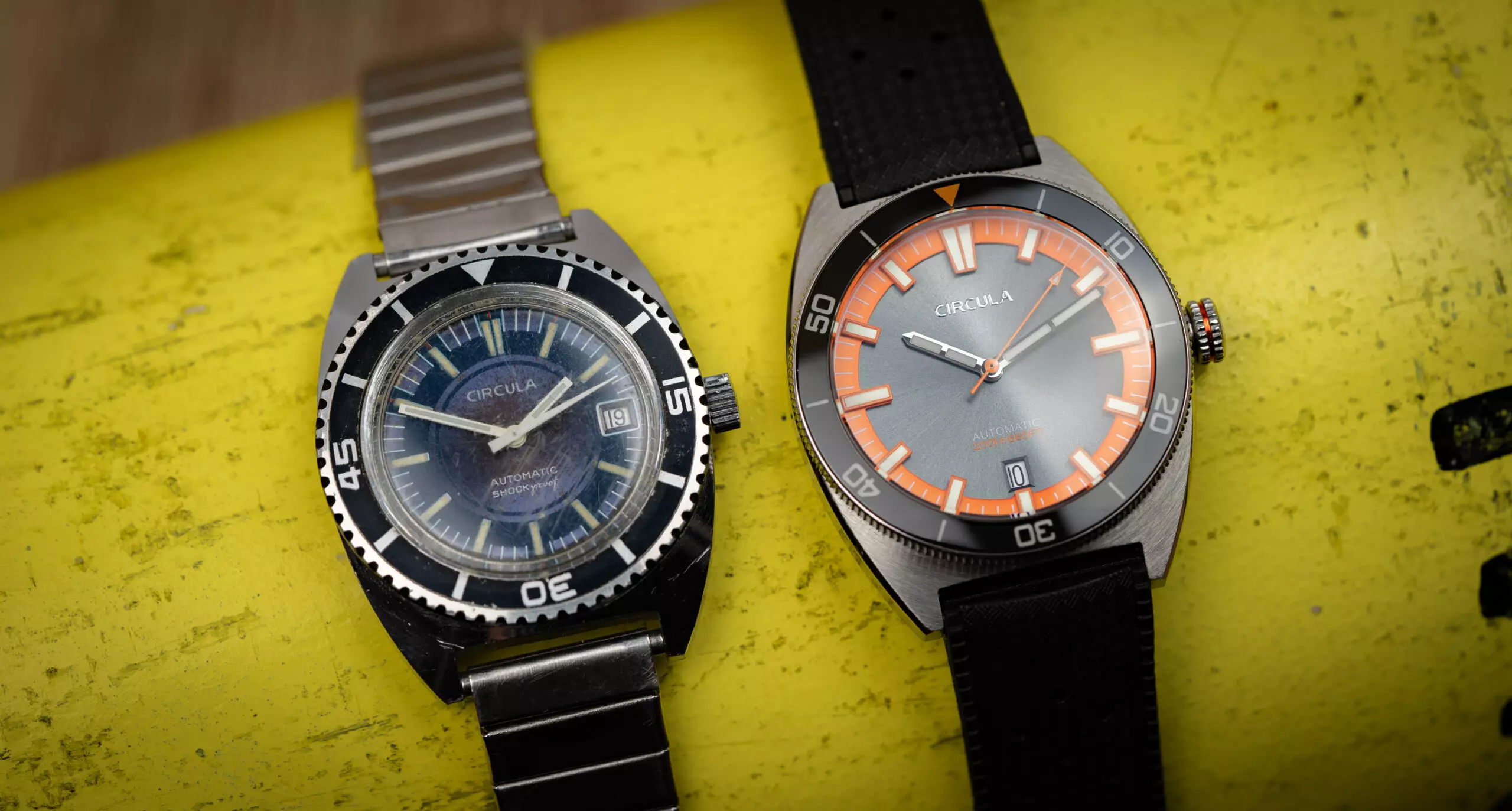 Circula AquaSport Diver: Orë e stilit Skin Diver të viteve 1970 me ngjyra dhe materiale moderne 98526_1