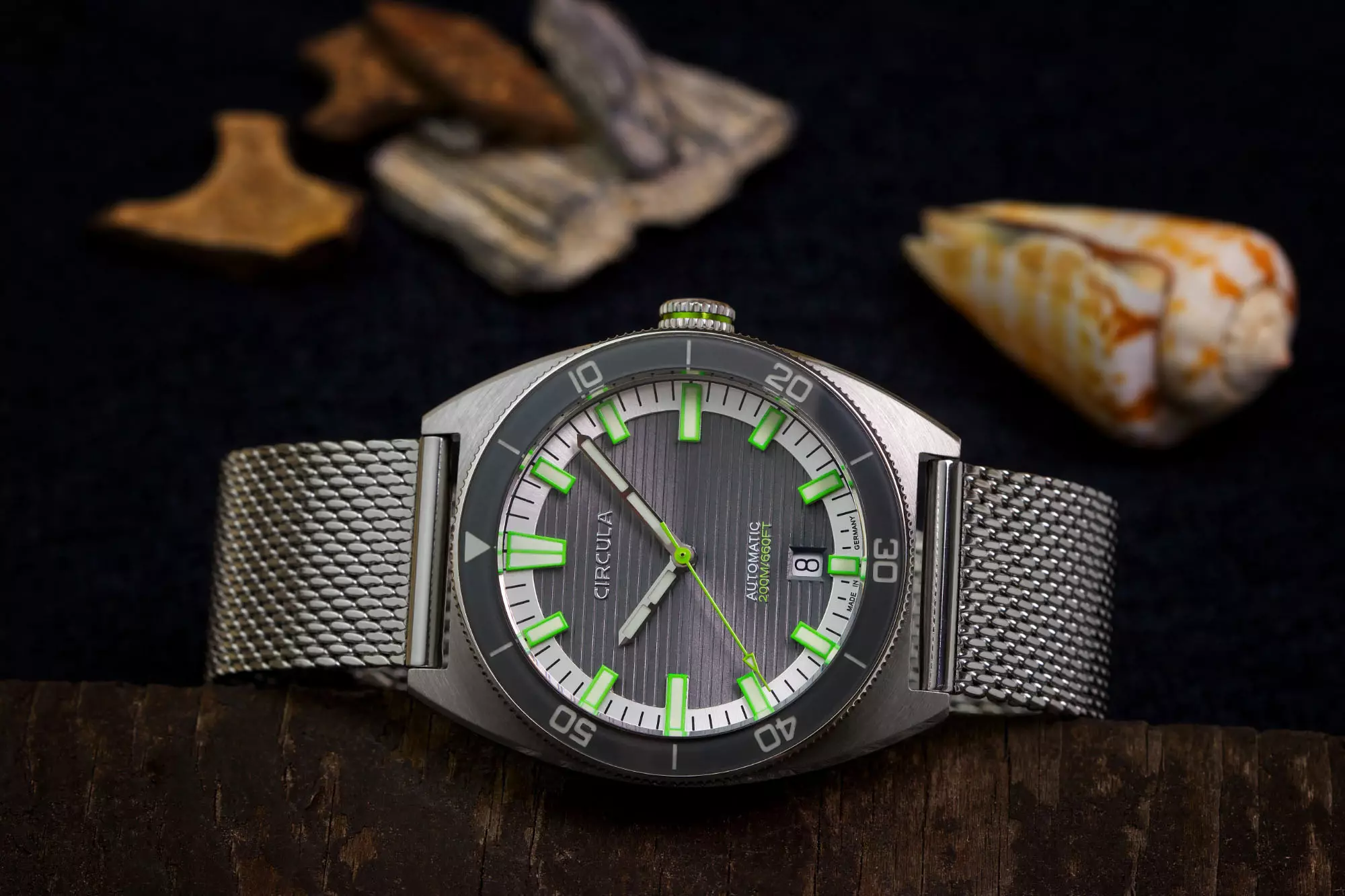 Circula AquaSport Diver: 1970s Skin Diver-Style Watch Pẹlu Awọn awọ Ati Awọn ohun elo ode oni 98526_3